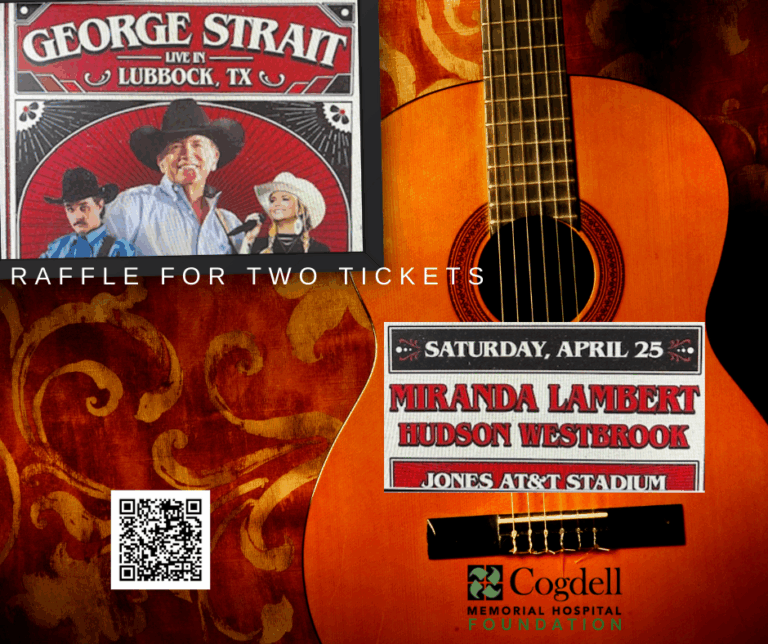 George Strait Tickets - Cogdell Memorial Hospital
